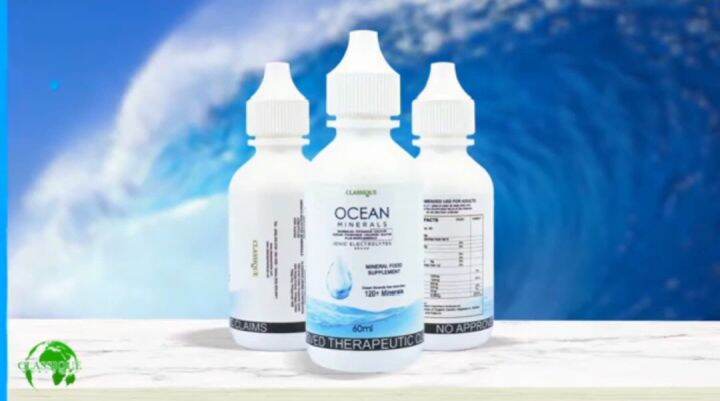 OCEAN MINERALS Classique | 100% IONIC OCEAN MINERALS, Healthy Drops ...