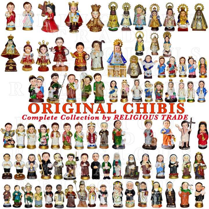 Chibi Saints Bambini ORIGINAL Jesus Mary Angel and Saints | Lazada PH