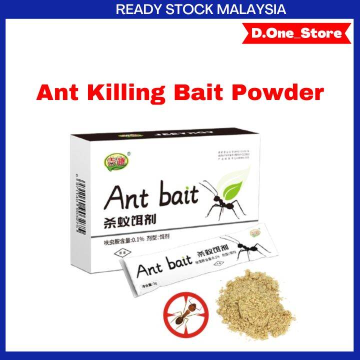 10packs Effective Ant Trap Powder Ant killing Bait Power Ubat Semut ...