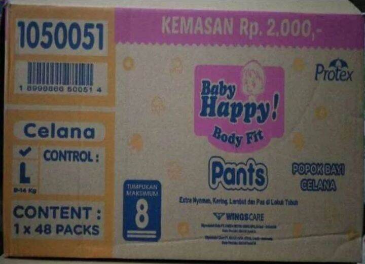 Baby Happy Renceng Ukuran M/L/XL Harga Distributor | Lazada Indonesia