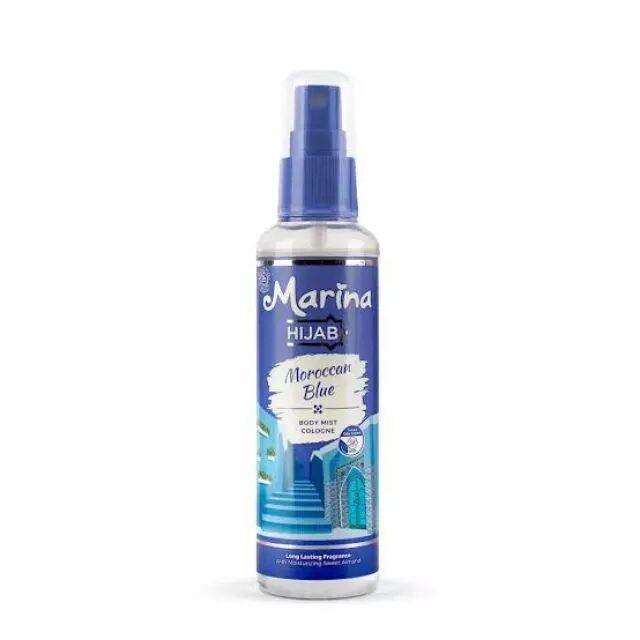 Marina Body Mist Hijab Biru 100ml | Lazada Indonesia