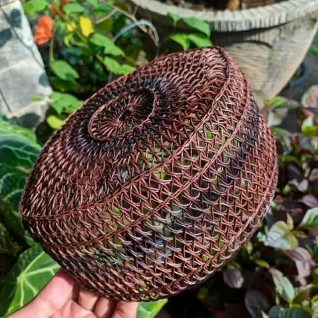 peci rotan kalimantan khas gusdur kopiah habib bahar akar rotan ...