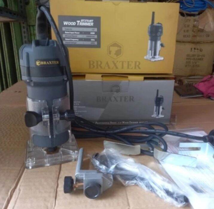 Mesin Router Kayu Mesin Profil Kayu 6 mm Braxter BT -370 | Lazada Indonesia