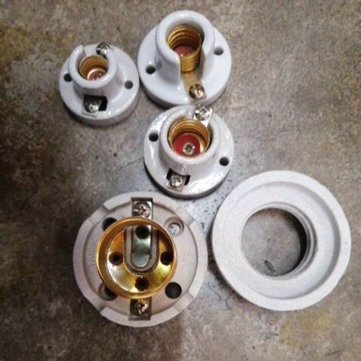 ceramic receptacle E27 #2 , E14, E12, E10 available! | Lazada PH