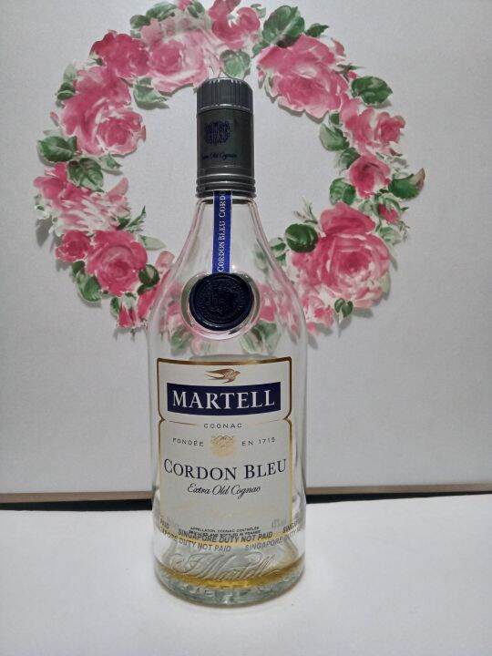 pajangan botol kosong bekas miras martel cordon bleu | Lazada Indonesia