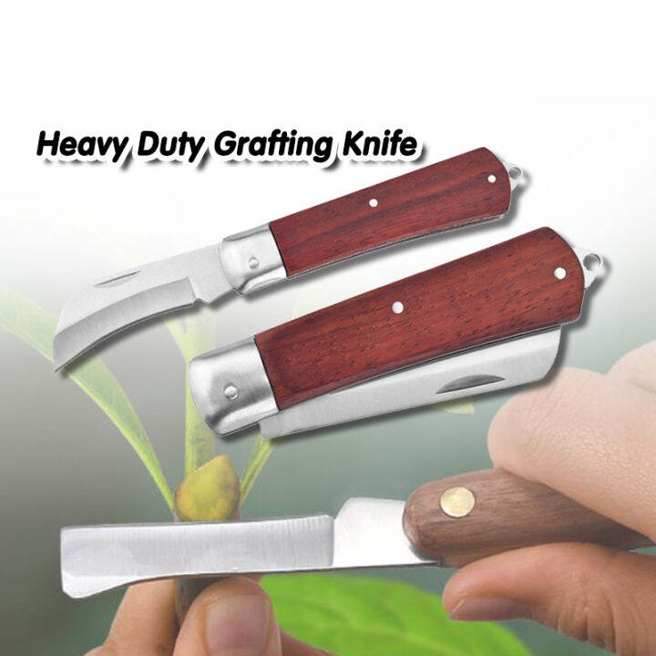 Foldable Grafting Pruning Knife Stainless Steel Garden Grafting Cutter ...
