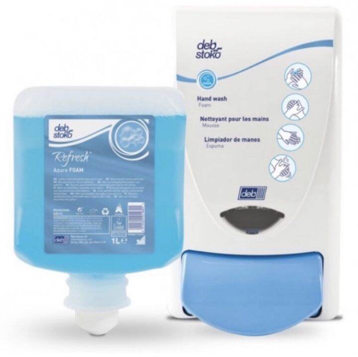 Deb Stoko Azure FOAM Hand Wash *Free 1 Dispenser worth RM45* | Lazada