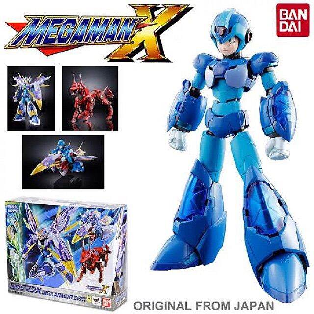 หุ่นเหล็ก ร็อคแมน Chogokin Rockman Mega Man X Giga Armor X | Lazada.co.th