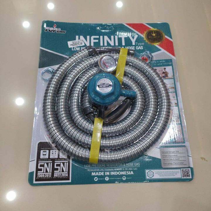 selang gas dan regulat infinity | Lazada Indonesia