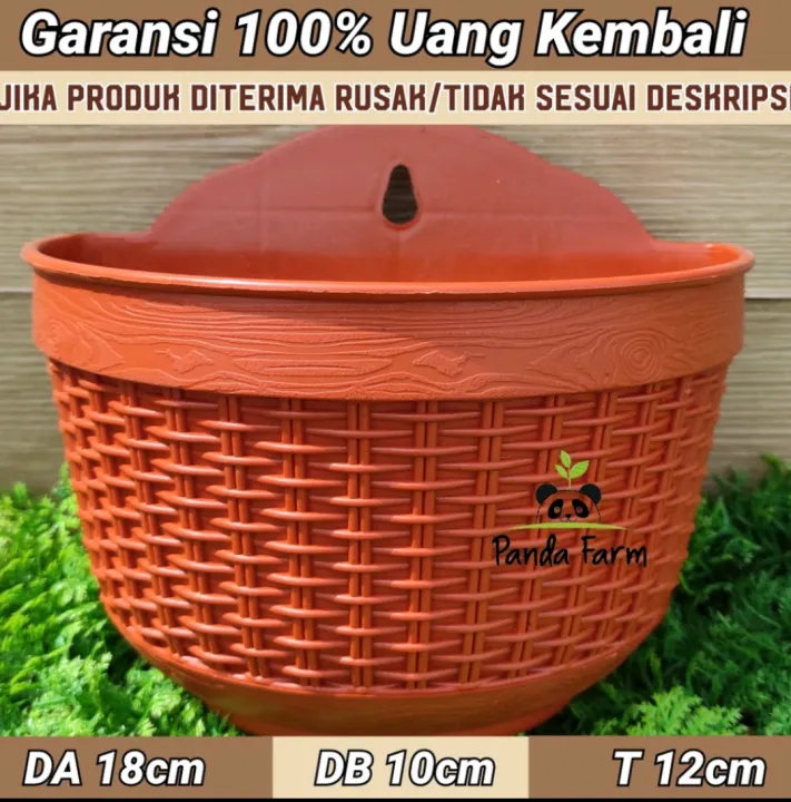 Pot tembok / pot dinding | Lazada Indonesia
