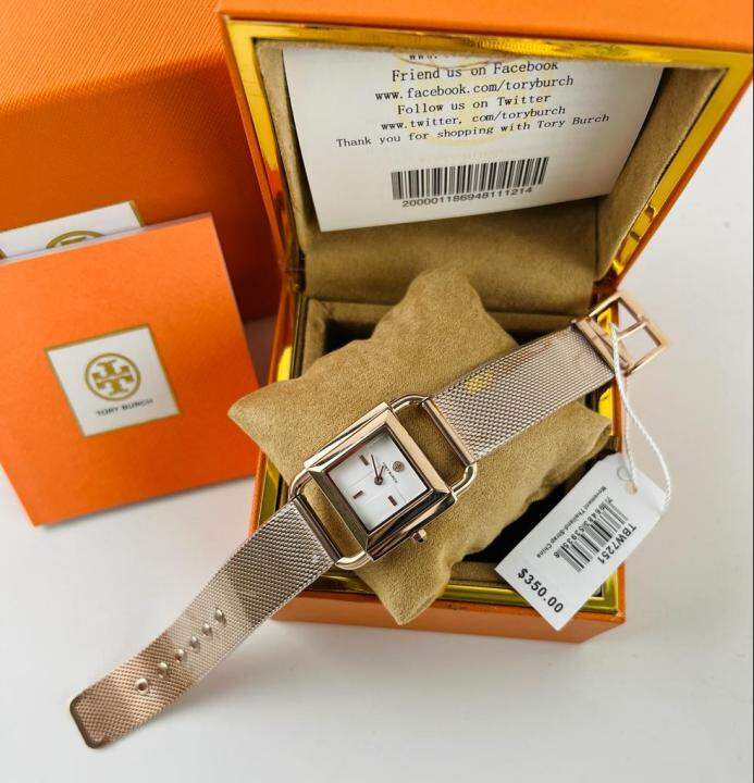 Jam Tangan Wanita Tory Burch Original TBW 7250 / TBW 7251 Full ...