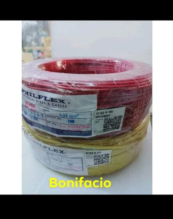 PHILFLEX TF WIRE #16/1.25MM)(150 meters | Lazada PH