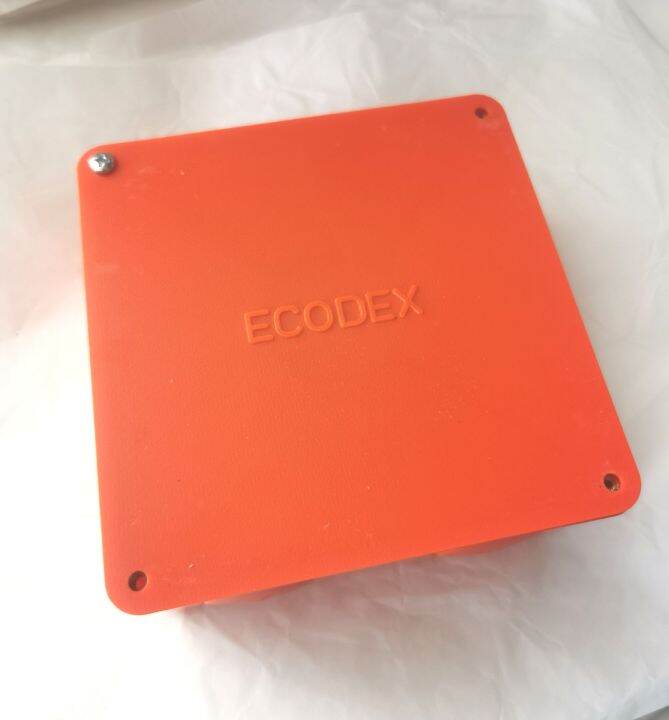 PVC Electrical Square box With Cover 5x5 Junction box 1pcs | Lazada PH