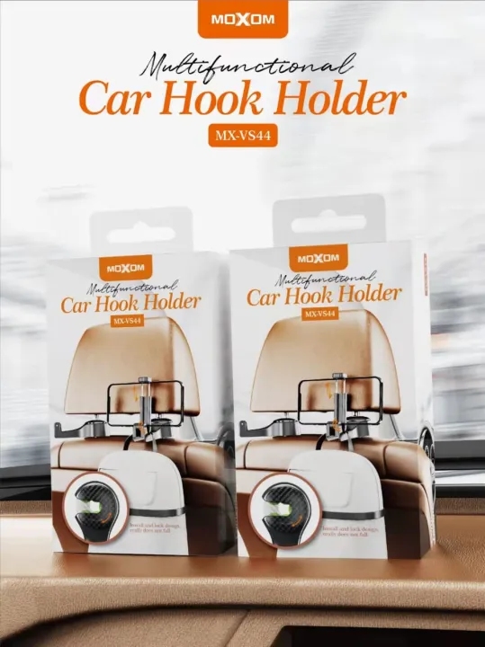 Moxom MX-VS440 360 Car Backseat Headrest Hock Holder | Lazada