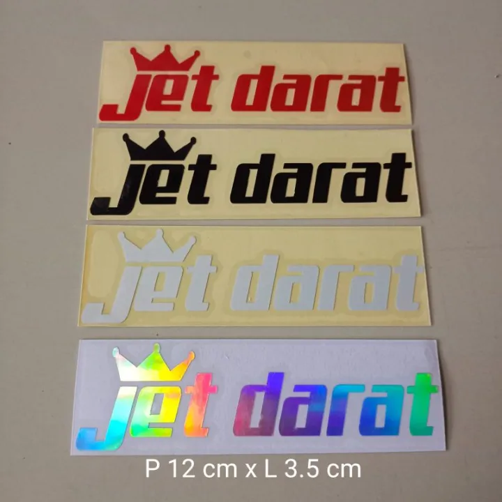 stiker jet darat stiker motor | Lazada Indonesia