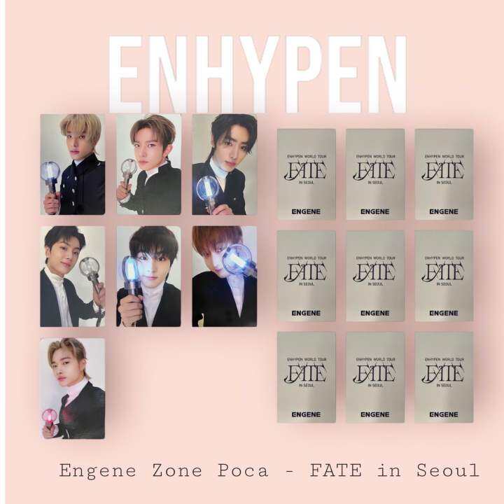 [Replicard] Enhypen - Engene Zone Photocard - Fate World Tour in Seoul ...