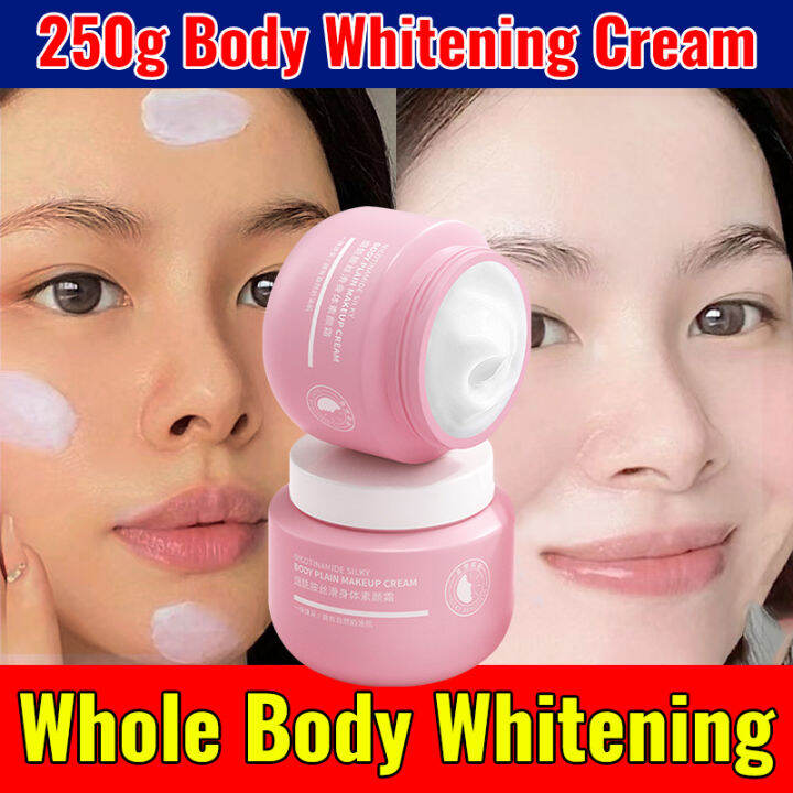 🔥C.three 250g Bleaching Whipped Cream Nicotinamide Whitening Body Cream ...