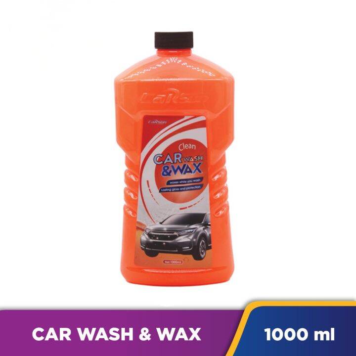 CARSUN original Car Wash & Wax Shampoo / Contain: 1000ml / Easily ...