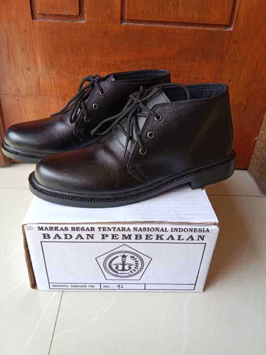 SEPATU PDH KULIT TNI AD AL AU PDH POLRI PDH SATPAM SECURITY PDH SEKOLAH ...