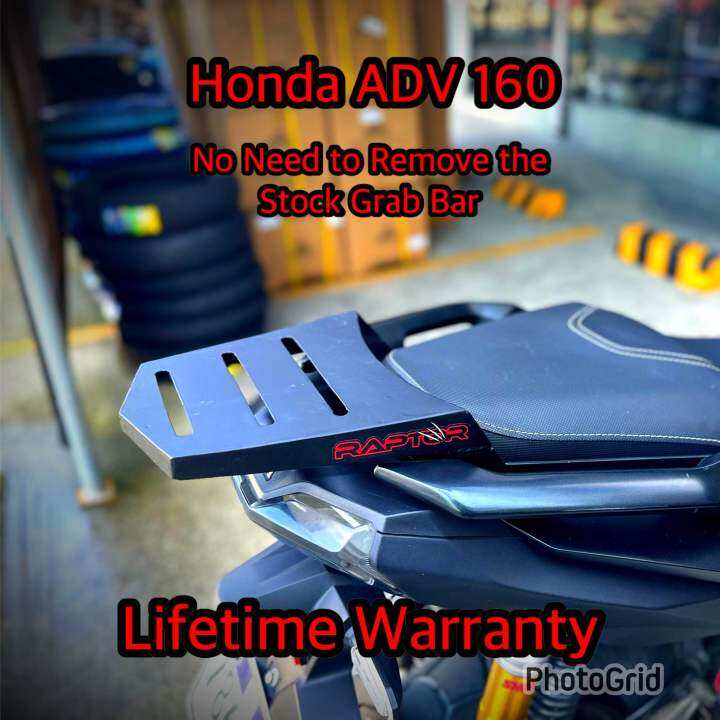 Honda ADV 160/ ADV160 Raptor Monorack Heavy Duty Bracket - Stay Grab ...