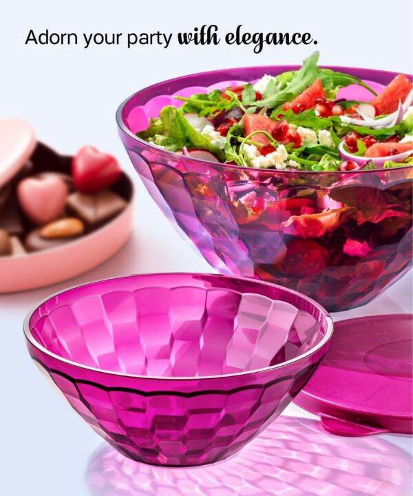 Tupperware Prism Bowl Set | Lazada