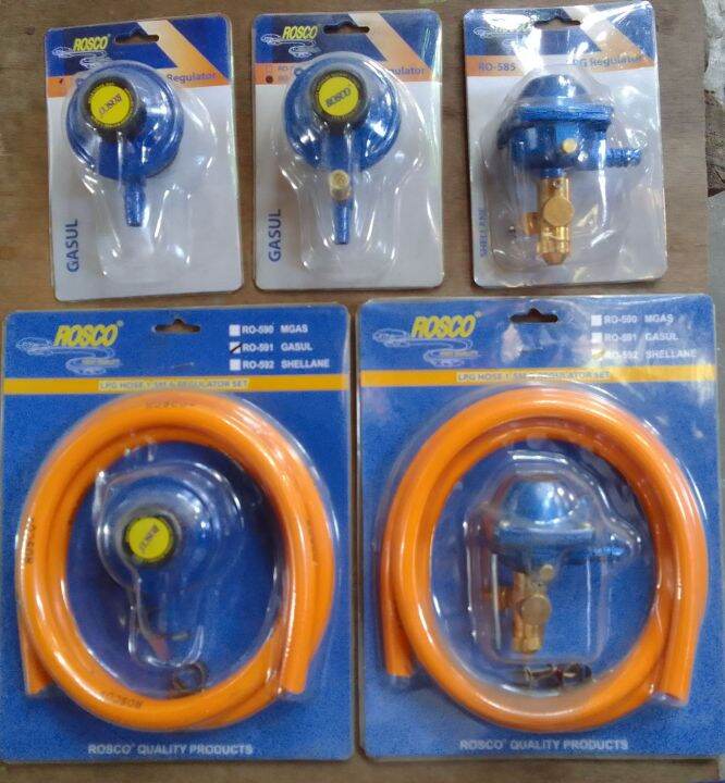 ROSCO GASUL/SHELLANE LPG REGULATOR SNAP ON, LOCK, WITH ANTI-EXPLODE ...