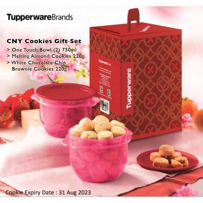 Tupperware CNY 2023 Cookies Gift Set | Lazada