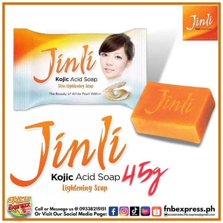 Jinli Kojic Acid Soap 45g | Lazada PH