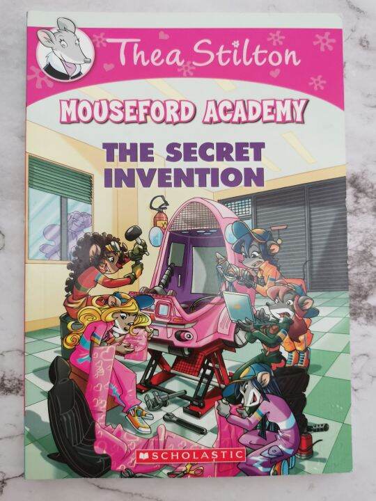 Thea Stilton - Mouseford Academy - The secret invention (2nd hand book ...