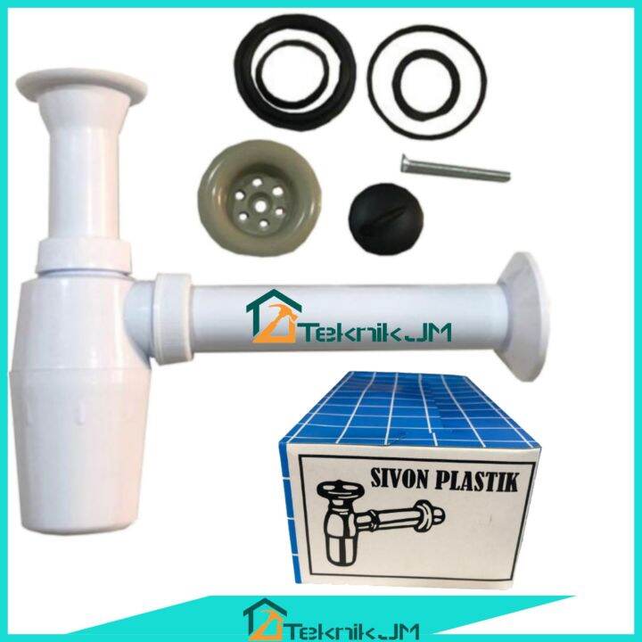 SIFON BOTOL WASTAFEL PVC 1.1/4 INCH - AFUR PIPA PEMBUANGAN AIR WASTAFEL PLASTIK | Lazada Indonesia