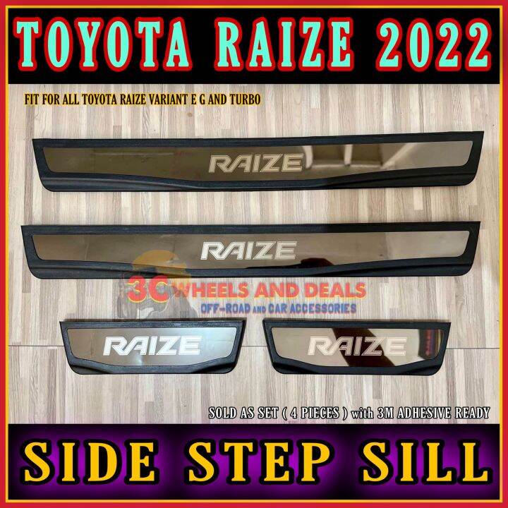 TOYOTA RAIZE 2022 SIDE STEP SILL | Lazada PH