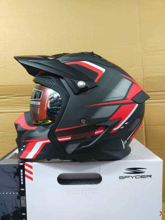 SPYDER CORE FORGE SERIES 4 DUAL SPORT HELMET | Lazada PH