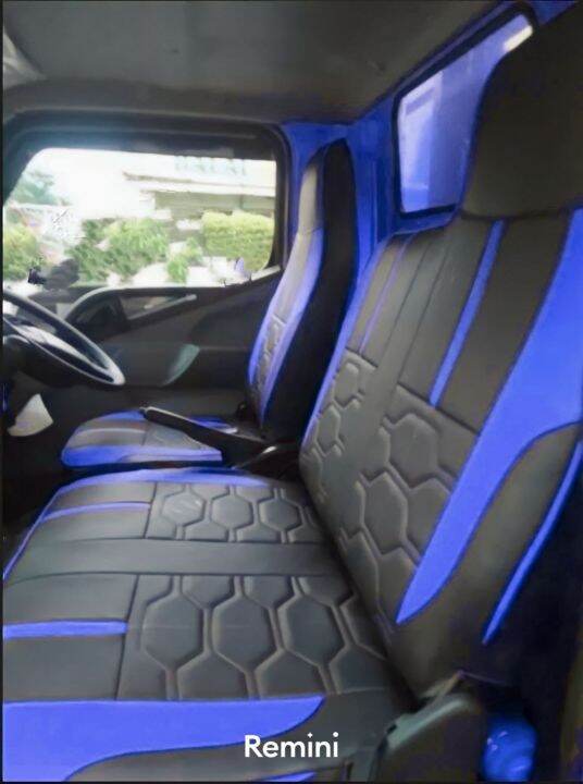 sarung jok truk canter/traga/ragasa/hino/dyna/rino motif sarang tawon ...