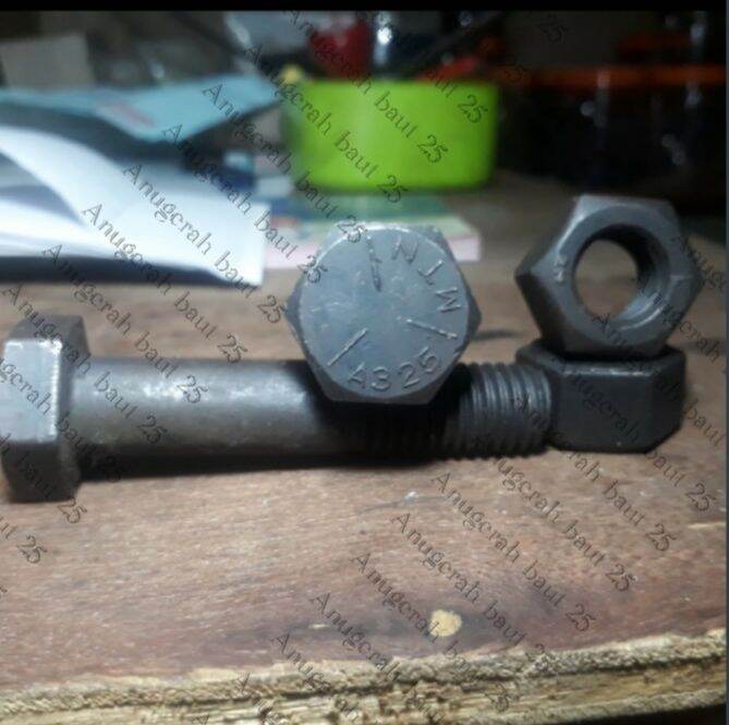 BAUT BAJA M16 X 38.BAUT BAJA A325 5/8 X 1 1/2. | Lazada Indonesia