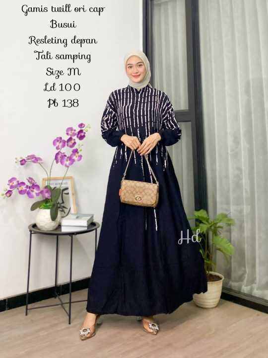 gamis Twill | Lazada Indonesia