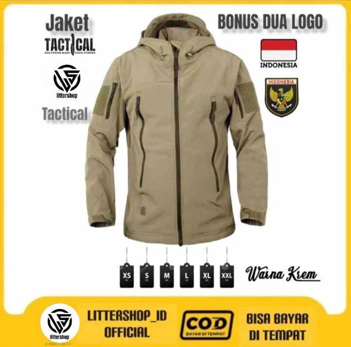 Pakaian Pria/Jaket TAD Outdoor/Jaket Tactical Warna Biru Nevi | Lazada ...
