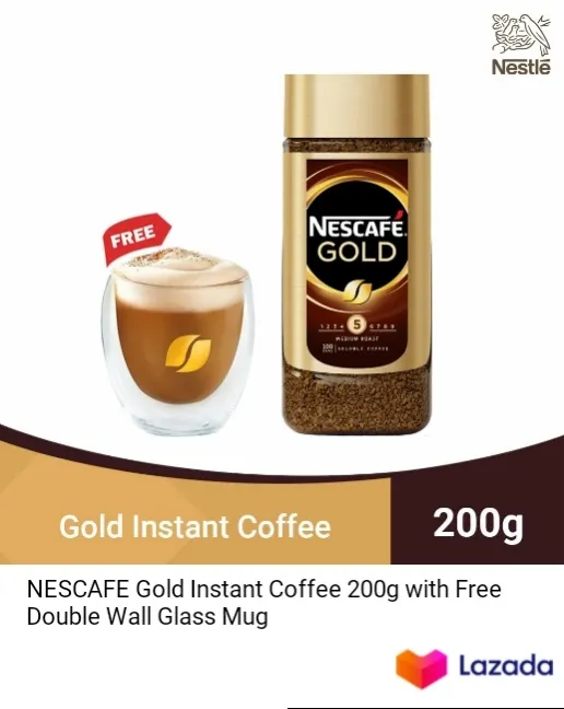 Check out Check out NESCAFE Gold Instant Coffee 200g wit...!₱699.00 | Lazada PH