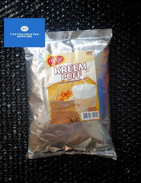 INJOY KREEM PUFF POWDER 250GRAMS - TASTEA MILKTEA SUPPLIES | Lazada PH