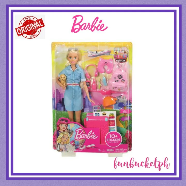 Original Barbie Travel Set | Lazada PH