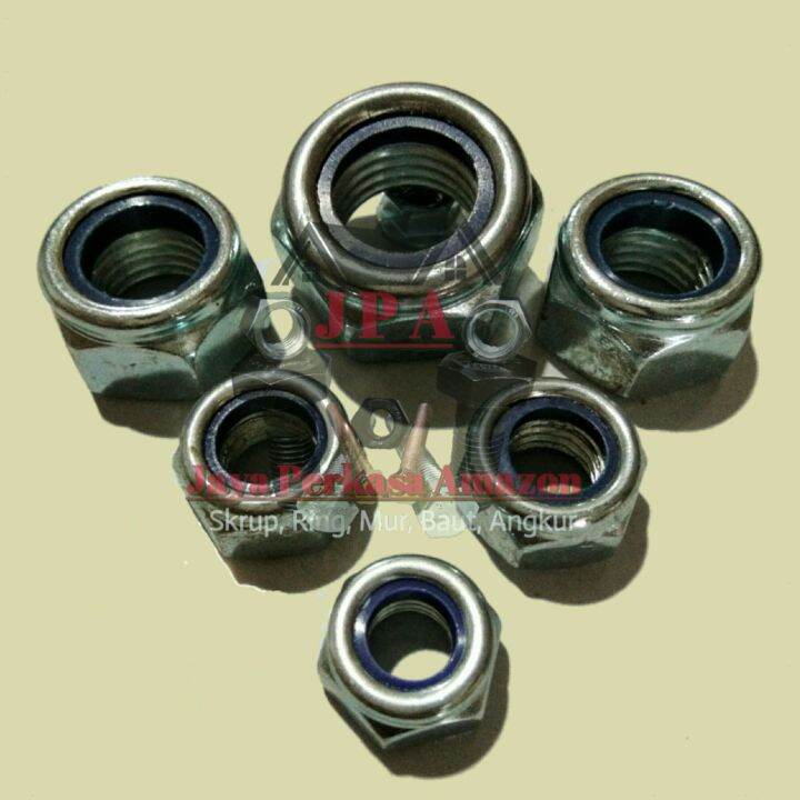 Mur Nylon / Lock Nut M30 Pitch 3,0 Kunci Pas 46(3pcs) | Lazada Indonesia