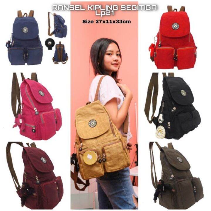 Tas Ransel Kipling Segitiga | Lazada Indonesia