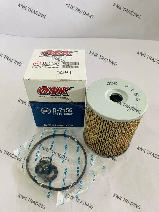 OSK O-7156 MITSUBISHI CANTER GUTS OIL FILTER (31340-12030) | Lazada