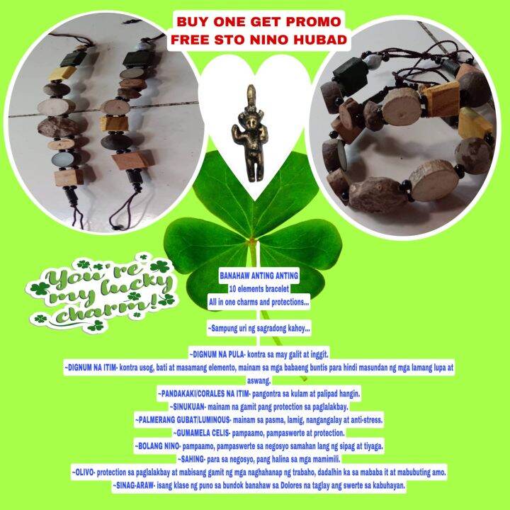 10 elements buy one take one free sto nino hubad for all around charms ...