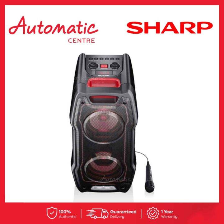 Sharp Compo PS 929 2-Way Speaker Component with Karaoke Mode Function ...
