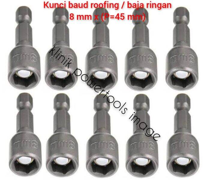 Kunci baud baja ringan roofing 8x45 TM | Lazada Indonesia