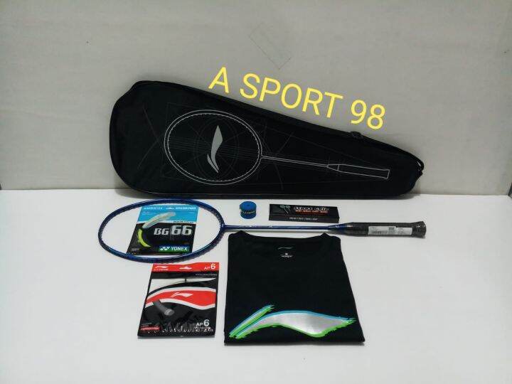 RAKET BADMINTON ORIGINAL LINING SUPERLITE MAX 9 BLUE | Lazada Indonesia