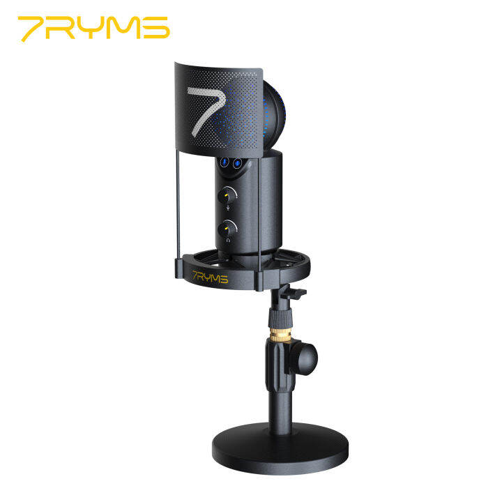 7Ryms AU02-K1 Cellphone/Computer Recording Live Streaming Microphone ...