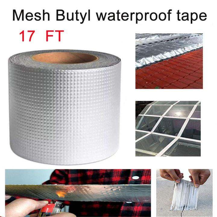 Ms. Clean good quality Aluminum Foil Butyl Rubber Tape Self Adhesive ...