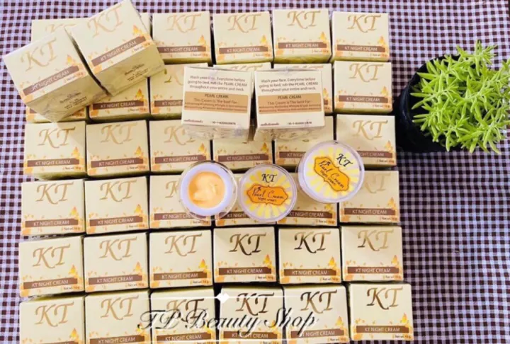 (เซ็ท1โหล 12 กล่อง)ครีมเคที ไนท์ KT NIGHT CREAM ขนาด (10g.) | Lazada.co.th