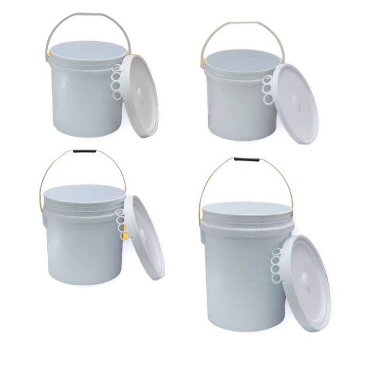INDUSTRIAL PAIL WITH HANDLE AND COVER | Lazada PH